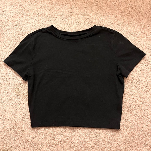 Target | Tops | Target Wild Fable High Neck Cropped Tee Shirt | Poshmark